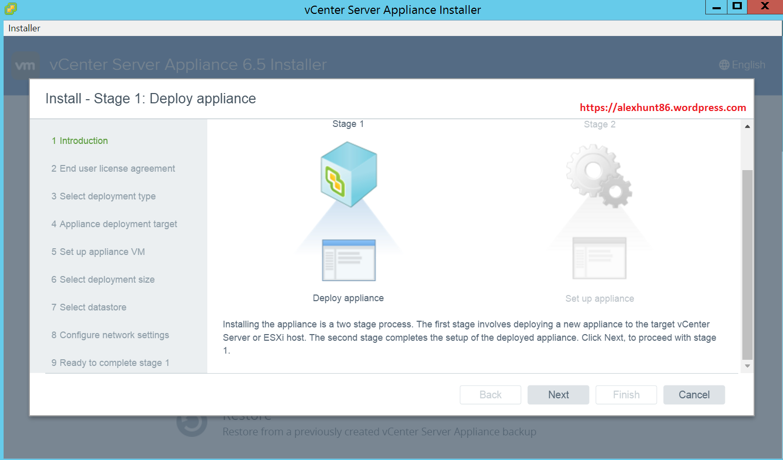 Learning Vsphere 65 Part 6 Deploying Vcsa With Embedded Psc